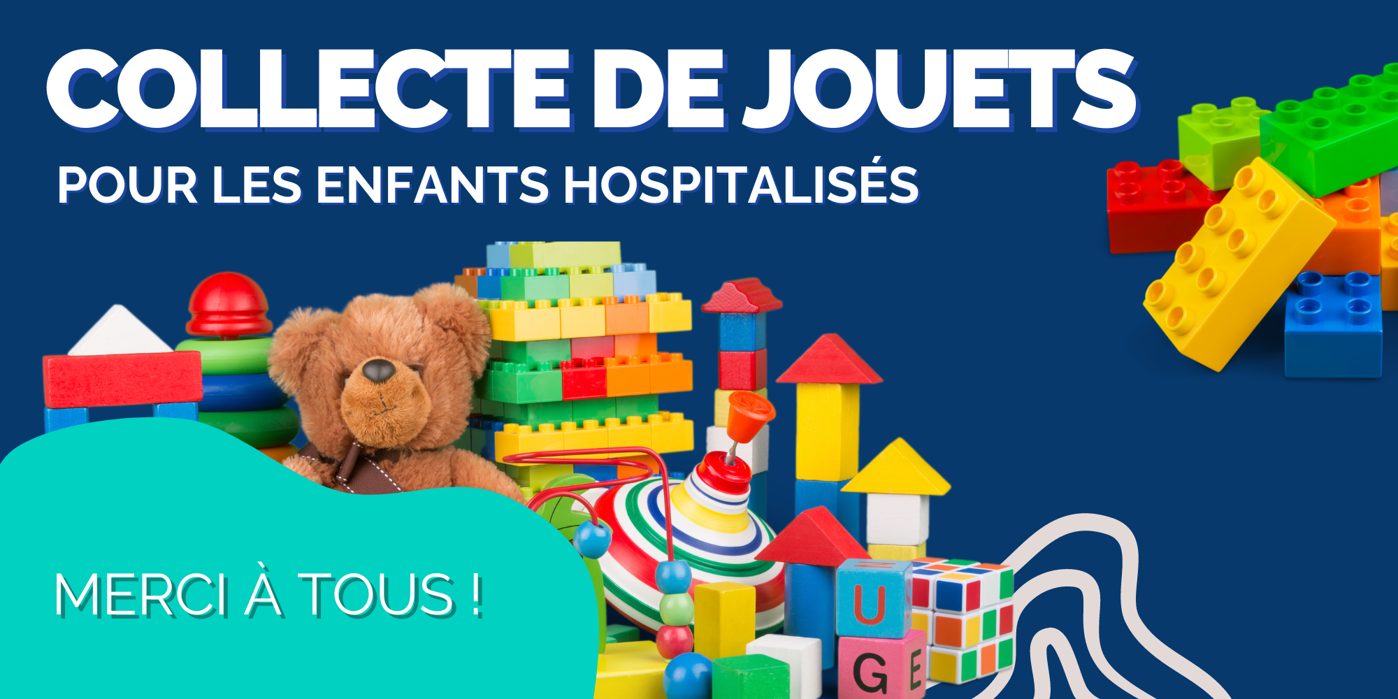 Collecte de jouets pour les enfants hospitalisés - CFA Pharmacie